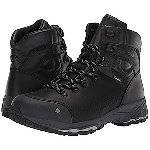 Vasque mens St. Elias Fg Gtx Full-grain Leather Gore-tex Waterproof Hiking Shoe, Jet Black, 7 US