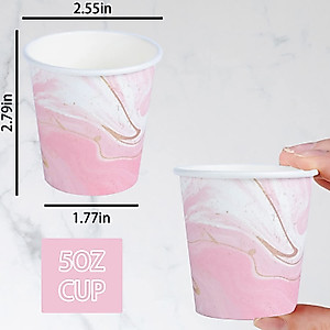 Huifany 5 oz Paper Cups – 300 Count, Small Bathroom Cups, Disposable Mouthwash Cups, Espresso Cups, Mini Cup for Coffee, Tea, Water, Snack