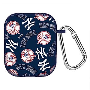 GAME TIME New York Yankees HD Case Cover Compatible with Apple AirPods Gen 1&2 (Random)
