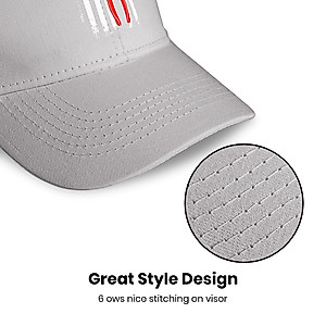 Baseball Cap Mesh Adjustable Electrician USA Flag Unisex Duck Tongue Hat Fits Travel Sunscreen Hat Outdoors