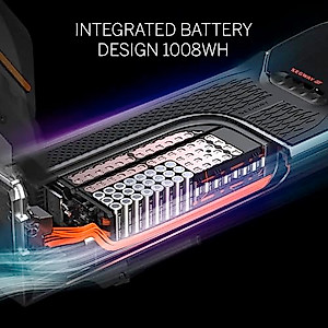 Segway SuperScooter GT1P, 3000W Power, 37.3MPH Max Speed, 43.5 Miles, 11 Inches Anti-Puncture Tubeless Tires, Folable, UL-2272 Certified