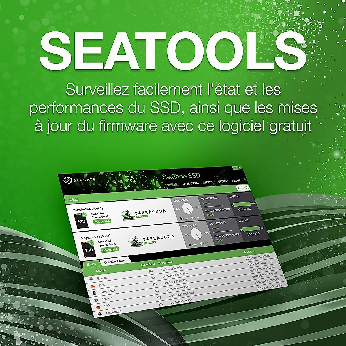 Seagate Barracuda Q1 SSD 480 GB Internal Solid State Drive – 2.5 Inch SATA 6 Gb/s for PC Laptop Upgrade 3D QLC NAND (ZA480CV1A001), Black