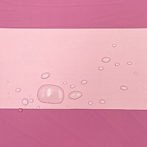 SimpleLife4U Pink Stripes Shelf Liner Peel & Stick Furniture Paper Cover School Classroom Storage Boxes 17.8 Inch by 9.8 Feet