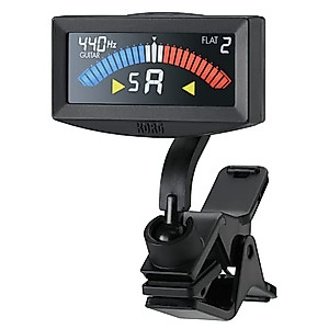 Korg Clip-On Guitar Tuner, Black (AW-4G-BK)