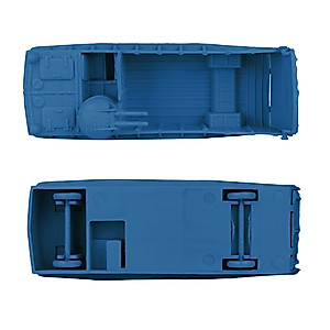 BMC Classic Marx Landing Craft - 4pc Blue Plastic Army Men Boat Vehicles