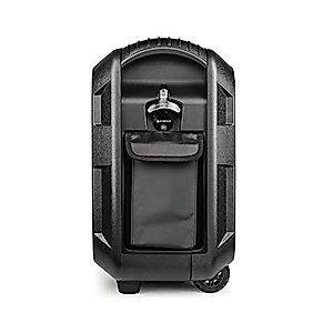 ECOXGEAR EcoBoulder+ GDI-EXBLD810 Rugged Waterproof Floating Portable Bluetooth Wireless 100 Watt Speaker and PA System (Gray)