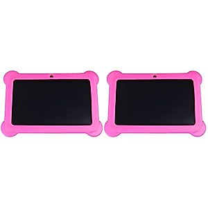 SOLUSTRE Kids Tablet Kids Tablet Kids Tablet Computer Gifts 2pcs -core Tablet Us Safe M+ Proof with M+ Core Kid-Proof - Kid- Kids Dual Case Plug Kids Tablet Kids Tablets Kids Tablets Kids Tablets