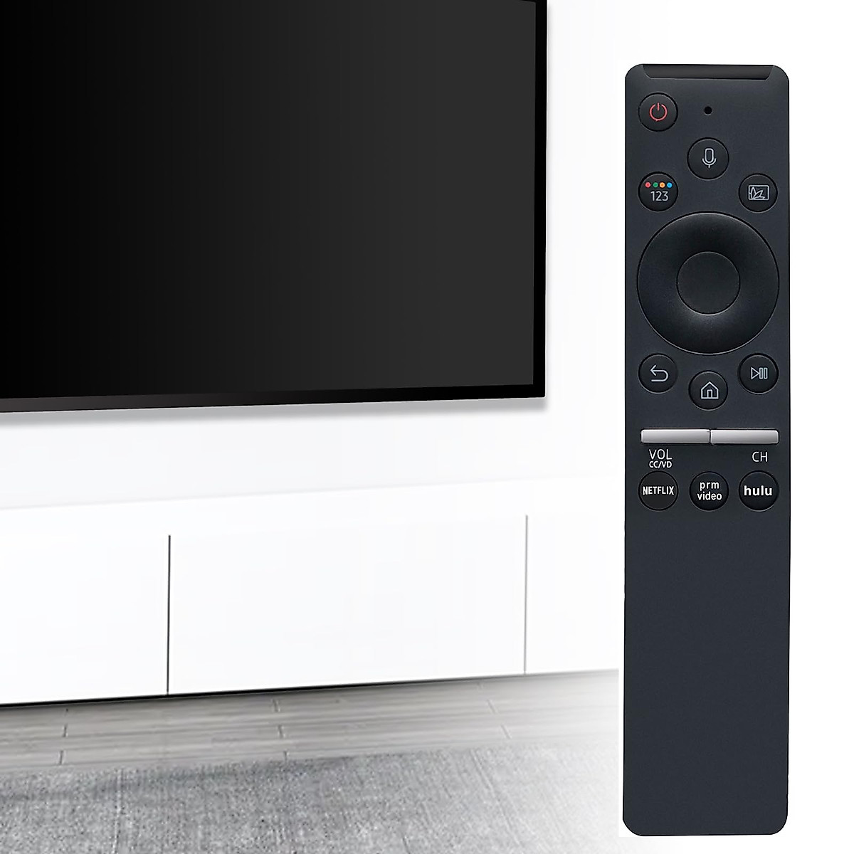 BN59-01312A Voice Replace Remote Control fit for Samsung Smart TV QN43Q60RAFXZA QN65Q70RAFXZA QN75Q60RAFXZA QN43LS03RAFXZA QN65Q60RAFXZA QN55LS01RAFXZA QN49Q60RAFXZA QN55Q900RBFXZA QN65Q900RBFXZA