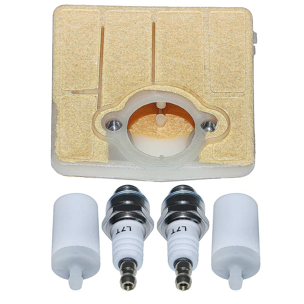 AUMEL Air Filter Fuel Filter Spark Plug Kit For Husqvarna 61 66 181 266 281 288 288XP Chainsaw 501807101 501807105 501 8071-01 501 8071-05