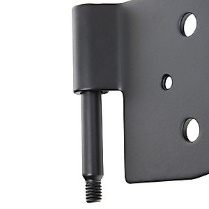 Smittybilt Half Door Hinge Set (Black Stainless Steel) - 7641