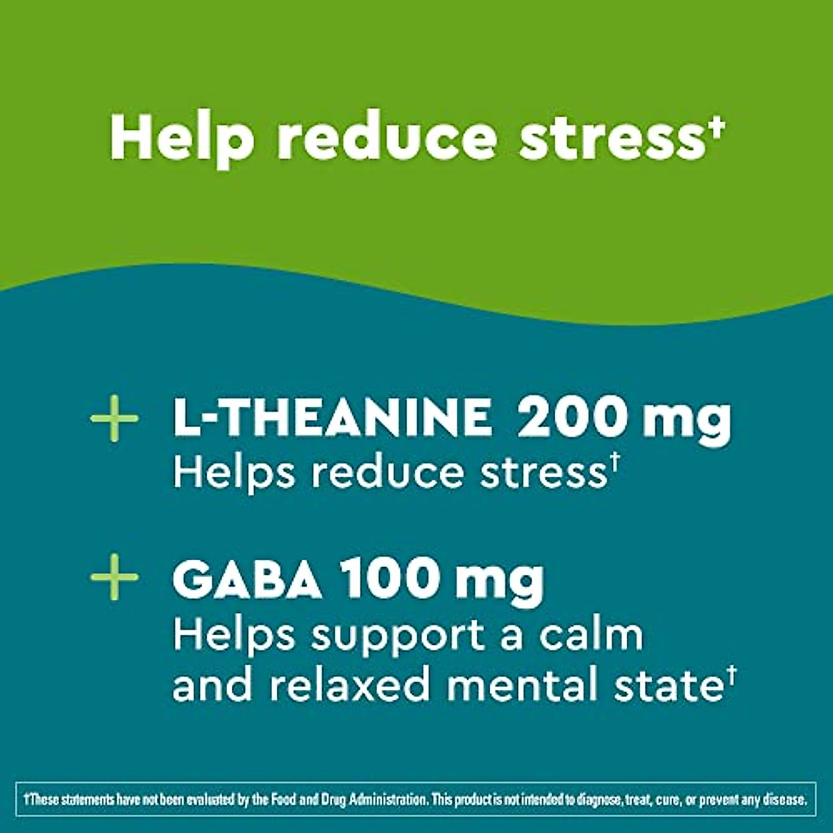 Nature Made Wellblends Stress Relief Gummies, L-theanine to help reduce stress, with GABA, Same Day Stress Support, 40 Strawberry Flavor Gummies