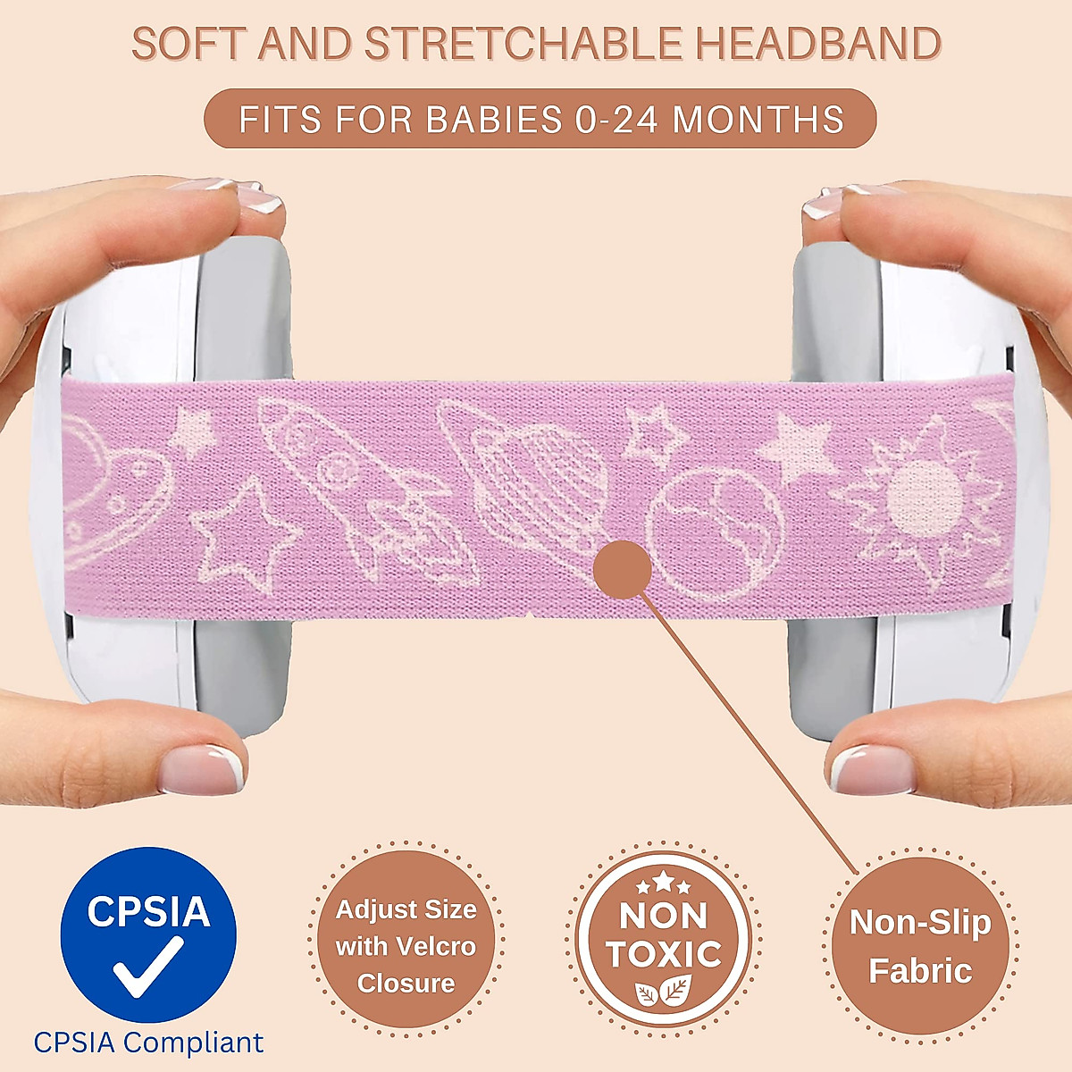 Kiddieware Green Baby Noise Cancelling Headphones for Baby 0-24 Months - Soundproof Baby Ear Muffs for Baby Ear Protection Helps Sleep