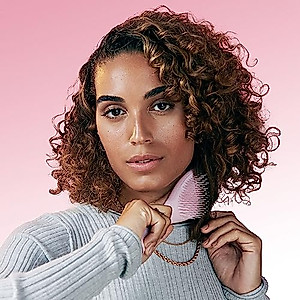 TANGLE TEEZER The Wet Detangler Hairbrush, Raspberry Rouge