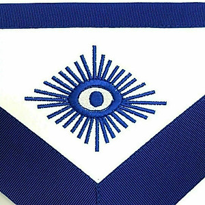 Masonic Blue Lodge Free Masons Officer Aprons 12 Chain Collar 12 Jewels 12 Gloves 12 Set of 12X4 Lot