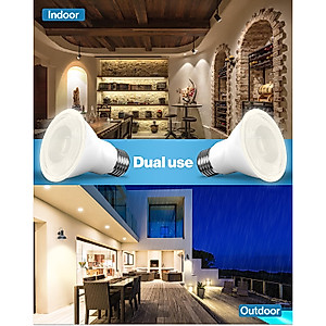 Sunco 4 Pack PAR30 LED Bulbs, Flood Light Outdoor Indoor CRI90 75W Equivalent 11W, Dimmable, 3000K Warm White, 850 Lumens, E26 Base, Wet-Rated, Super Bright, IP65 Waterproof - UL