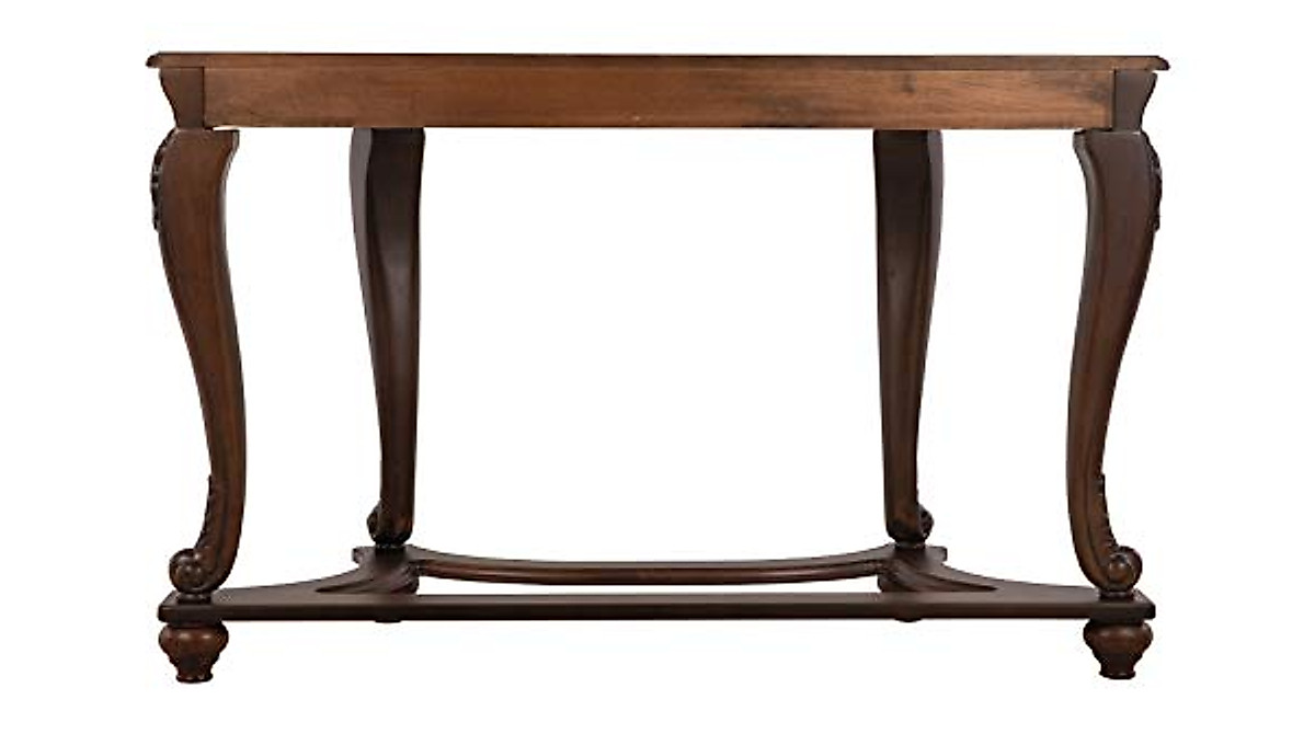 Ashley Norcastle Half Moon Sofa Table - Traditional Elegance