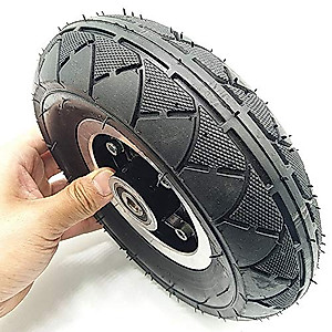 Andifany Electric Scooter Tyre with Wheel Hub 8inch Scooter 200X50 Tyre Inflation Electric Vehicle Wheel Pneumatic Tire