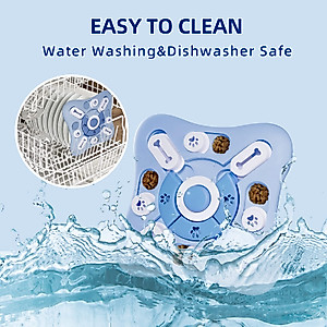 FULUWT Dog Puzzle Toys, Interactive Dog Toys for Boredom and Stimulating, Dog Food Puzzle Feeder for Fun Slow Feeding for Puppies, Cats, Small, Medium, Large Dogs.