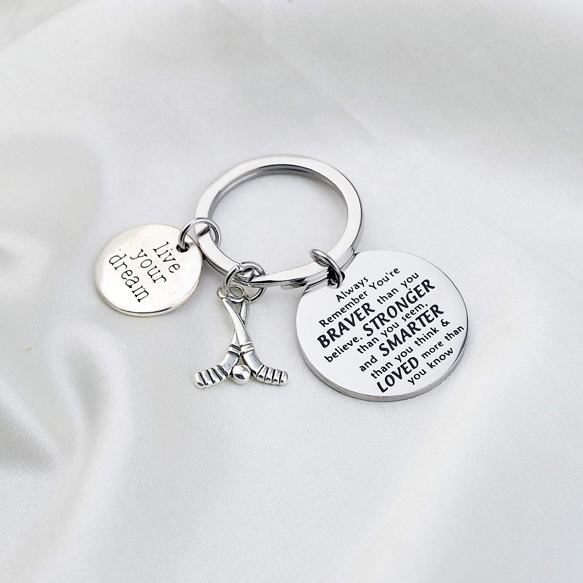 BNQL Golf Keychain Golfer Gifts for Golf Lover Golfing Gifts for Golf Player Golf Team Club Gifts