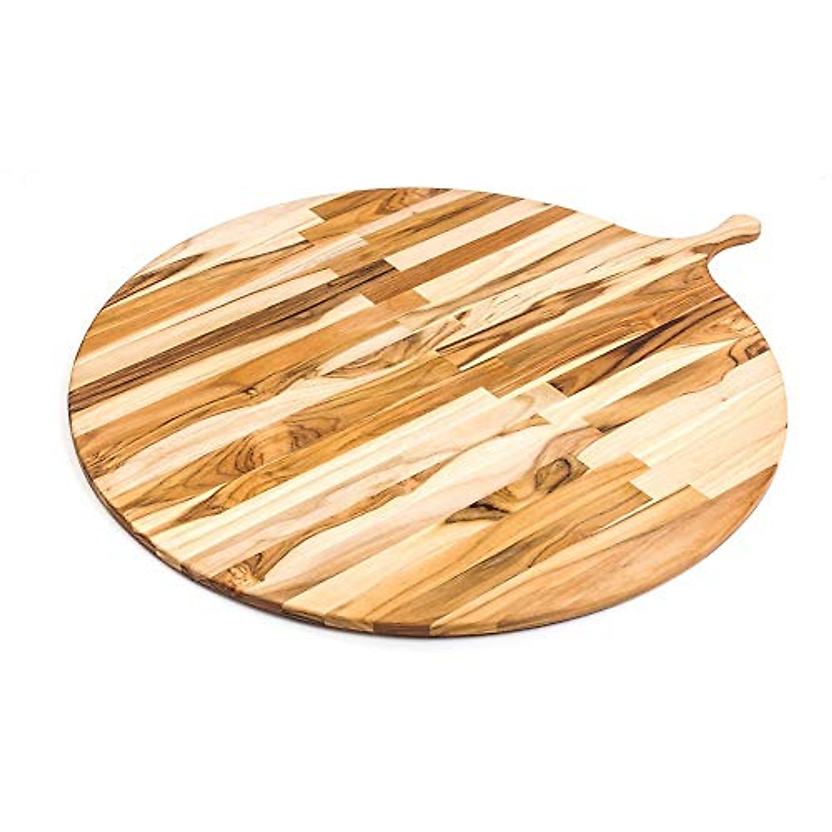 TeakHaus Round Atlas Board (Large) | 32.5" x 28" x 0.55"