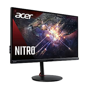Acer Nitro XV272U KFbmiipruzx 27" WQHD 2560 x 1440 Gaming Monitor | AMD FreeSync Premium | Agile-Splendor IPS 600 | 300Hz Refresh Rate | Up to 0.5ms | USB 3.1 Type-C, Display Port & 2 x HDMI 2.1