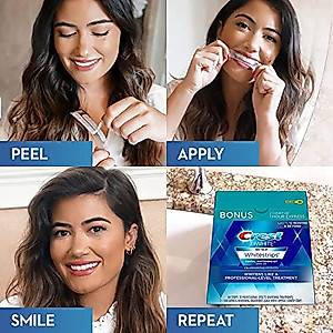 Crest 3D Whitestrips, Professional Effects, Teeth Whitening Strip Kit, 44 Strips (22 Count Pack)