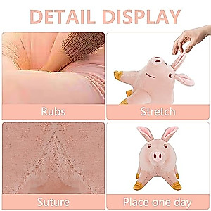 Sengocis Stuffed Animal Piggy - Piglet Plush Toy - 9.8 Inches Length