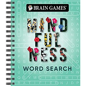 Brain Games - Mindfulness Word Search (Green) (Volume 2)