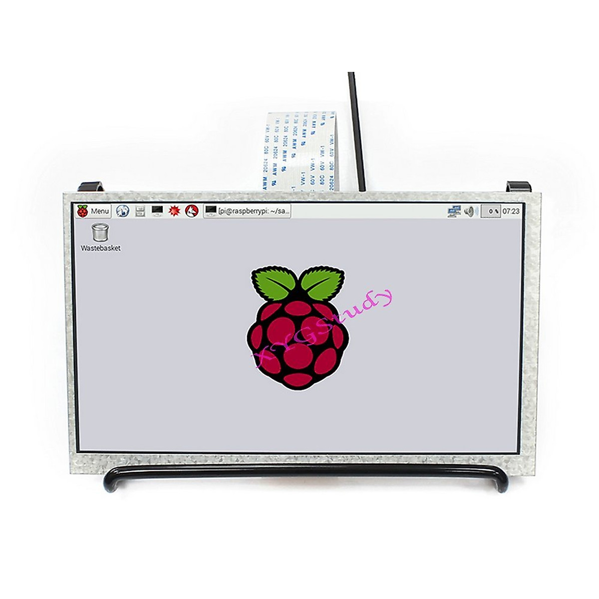7 inch IPS 1024x600 Display LCD DPI Interface no Touch Supports Raspbian Ubuntu OSMC Compatible with Raspberry Pi 2B/3B/3B+/4B/Zero/Zero W @XYGStudy