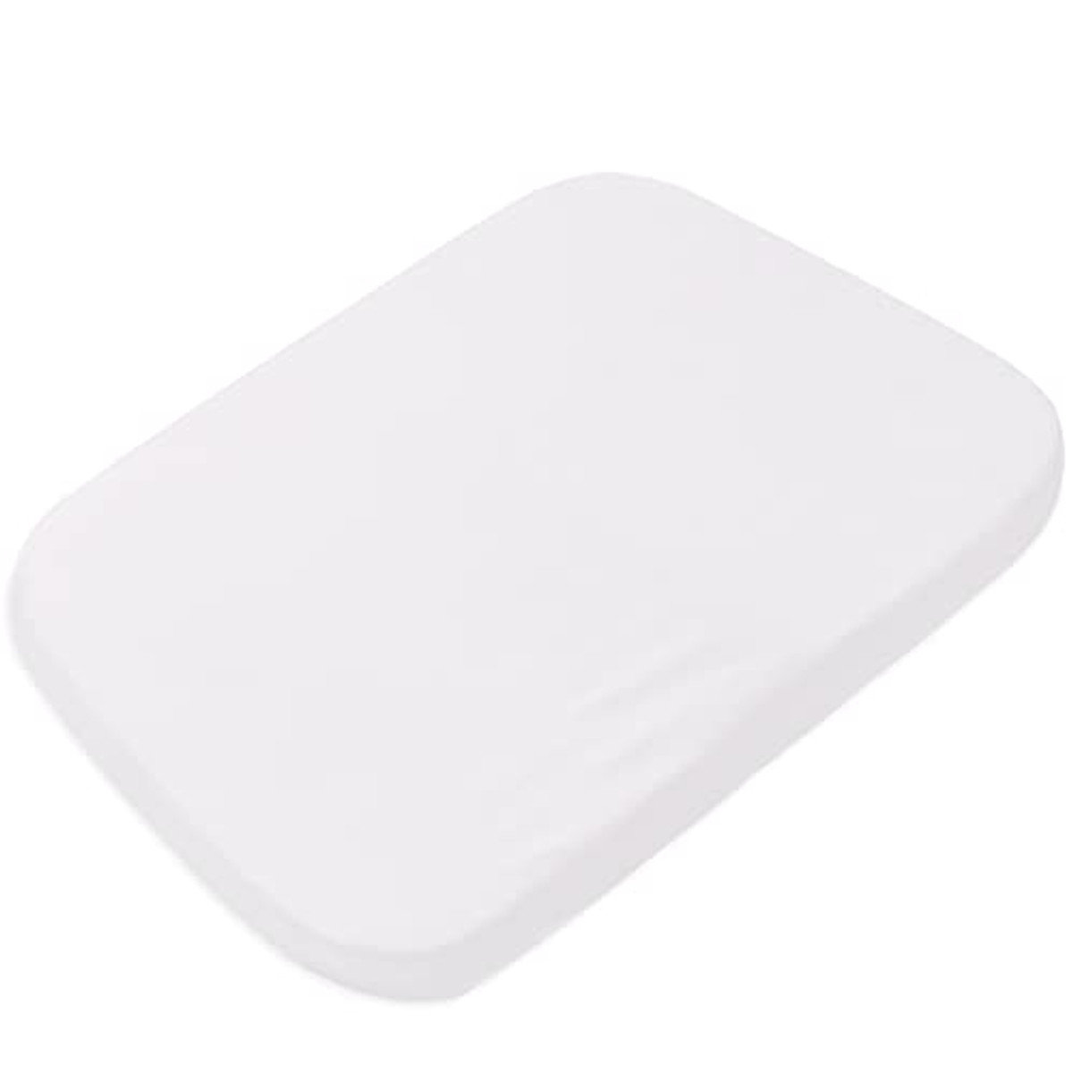 Baby Fitted Bassinet Sheets, 100% Jersey Cotton Bassinet Sheets (Grey+White), 20" x 33"