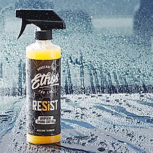 Ethos Resist - UV Ceramic Coating for Cars - Reduces Water Spotting - Enhances Coatings - Graphene Ceramic Coating Protection for Car, Boat, RV, Truck