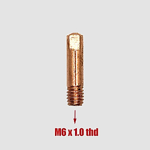 Allyearauto 24 PCS Flux Core Gasless Nozzle Tips Kit, Compatible with Lincoln Magnum 100L & Weld-Pak 100HD 125HD 140HD MIG Welder, MIG Eastwood 135/175, Titanium 140, Lotos 140, Tweco Mini and more.