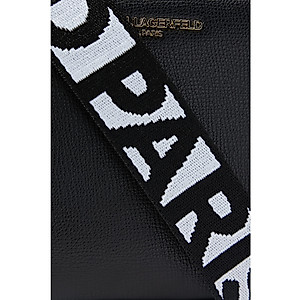 Karl Lagerfeld Paris Maybelle Crossbody, BLK/Gold