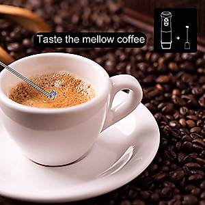 Stainless Steel Titanium Reinforced 3-in-1 Immersion Hand Blender, Powerful with 80% Sharper Blades, 12-Speed Corded Blender, Including Whisk and Milk Frother (3-in 1 Black)