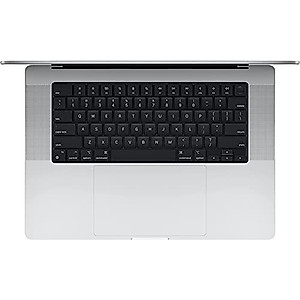 2021 Apple MacBook Pro with Apple M1 Max Chip (16-inch, 32GB RAM, 1TB SSD Storage) (QWERTY English) Silver (Renewed)