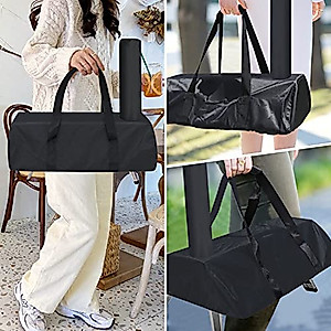 Pizza Oven Cover, Ooni Karu 12 Cover with Universal Portable Oven Cover Outdoor Pizza Oven Heavy Duty Waterproof and Weather Resistant (chimney)