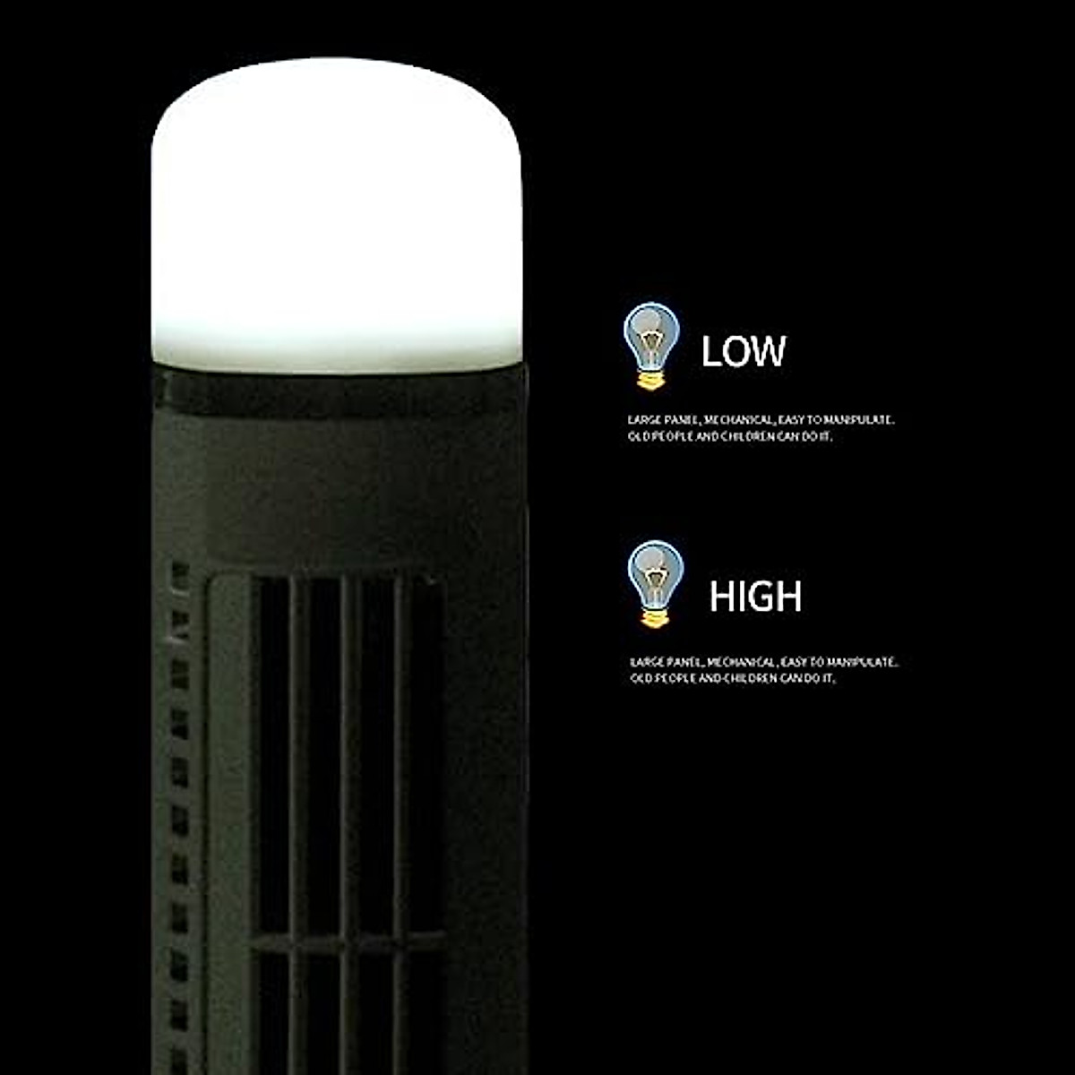 DMEIZPF Tower Fans with LED Light Portable Desk Fans Quiet Cooling Fans for Indoors Bladeless Fan for Indoor Home Bedroom Office Room