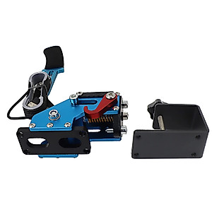 Nejoney USB Handbrake, PC Windows Gaming Peripherals for SIM Racing Games G25/G27/G29/T150/T300/T500 with Clamp (BLUE)