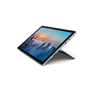 Microsoft Surface Pro 4 Intel i5-6300U X2 2.4GHz 256GB 8GB 12.3in, Silver (Renewed)