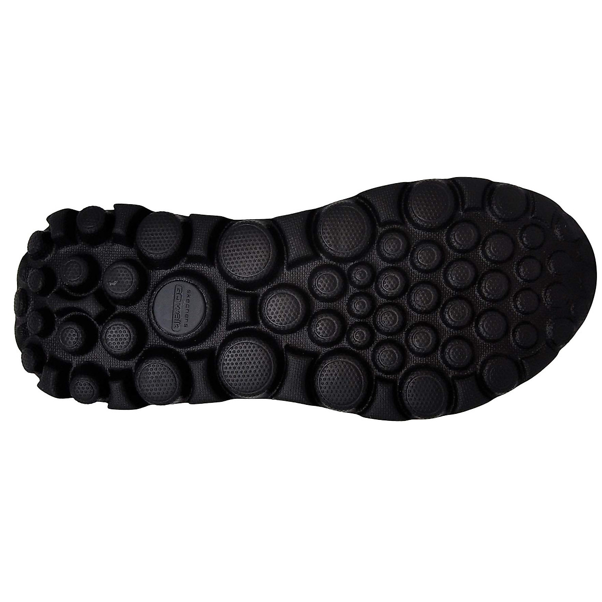 Skechers Performance Women's Go Walk Slip-On Walking Shoe, Black/Charcoal, 8 M US