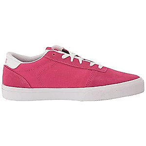 Etnies Women's Calli Vulc Low Top Skate Shoe, Pink/White, 8
