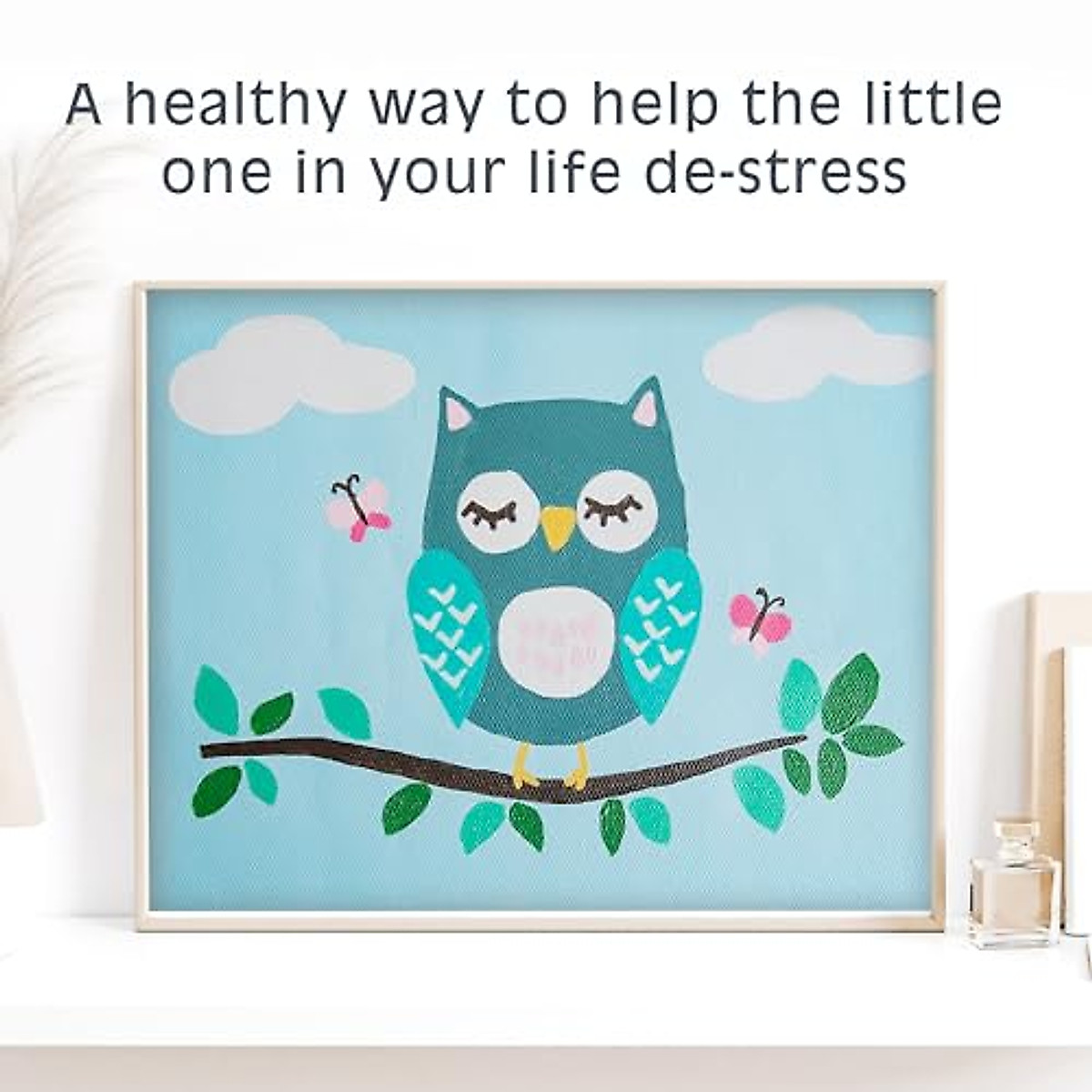 Pink Picasso Kits Paint by Number for Kids Ages 5-12 | DIY 8x10 Beginners Kids Paint Set Color by Numbers Canvas Painting Kits | As Seen On Shark Tank & Oprah's Favorite Thing (Olivia Owl)