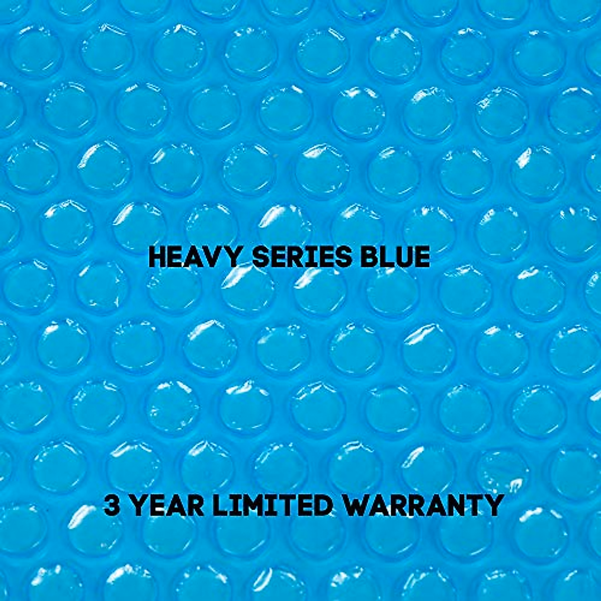 Harris C.R.S. Heat Retention Solar Covers for In-Ground Swimming Pools | Retain Sun/Solar Heat by Lowering Your Evaporation Rate Up to 75% | (14' x 28', Heavy Series Blue)