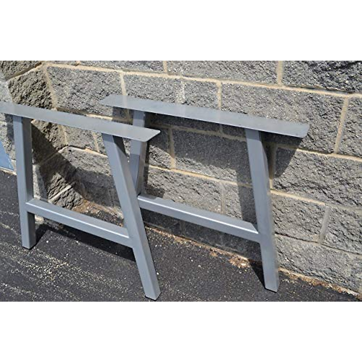 Metal Table Legs, A-Frame Style - Any Size and Color