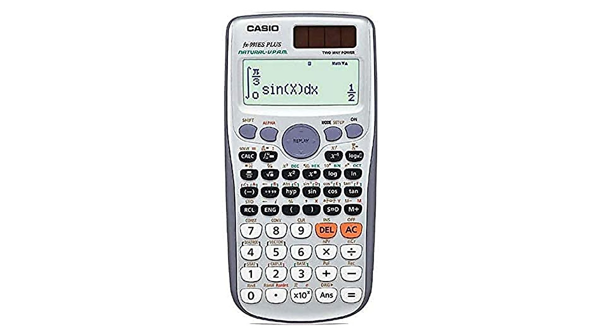 Casio FX-991ESPLUS Scientific Calculator - Efficient & Eco-Friendly