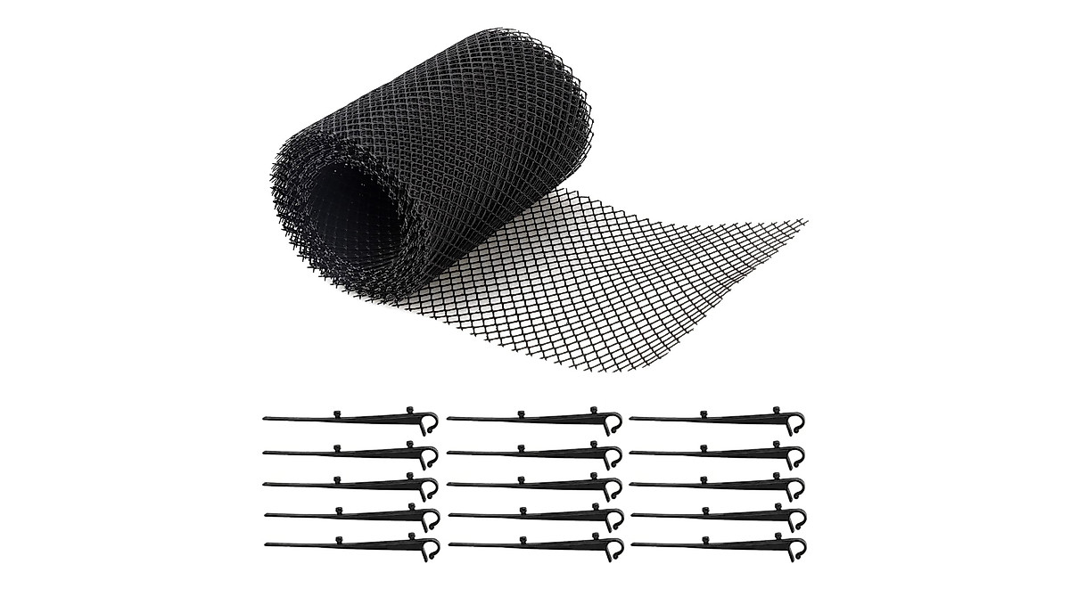 Gecorid Gutter Guard Mesh Roll - Prevent Clogs & Overflow