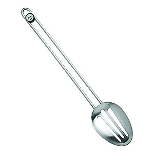 Kuhn Rikon Christopher Kimball's Milk Street Kitchen Essentials Slotted Spoon, One Size, Stainless Steel