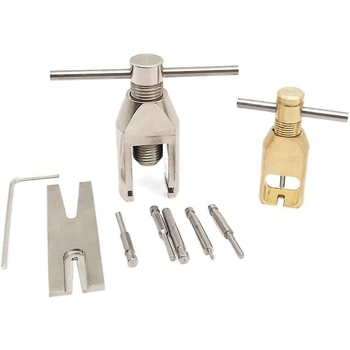 KOAIUS Bearing Puller CNC Metal Motor Pinion Gear Puller Remover Tools Set for RC Helicopter RC Car Tamiya Mini 4WD DIY Part Disassembler (Color : Mini One)