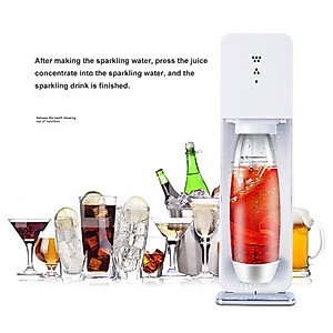 Sparkling Water Maker, Bubble Soda Maker, Easy to Operate Sparkling Water Maker, Desktop Household Commercial Carbonated Beverage Machine for DIY Bubble Fruit