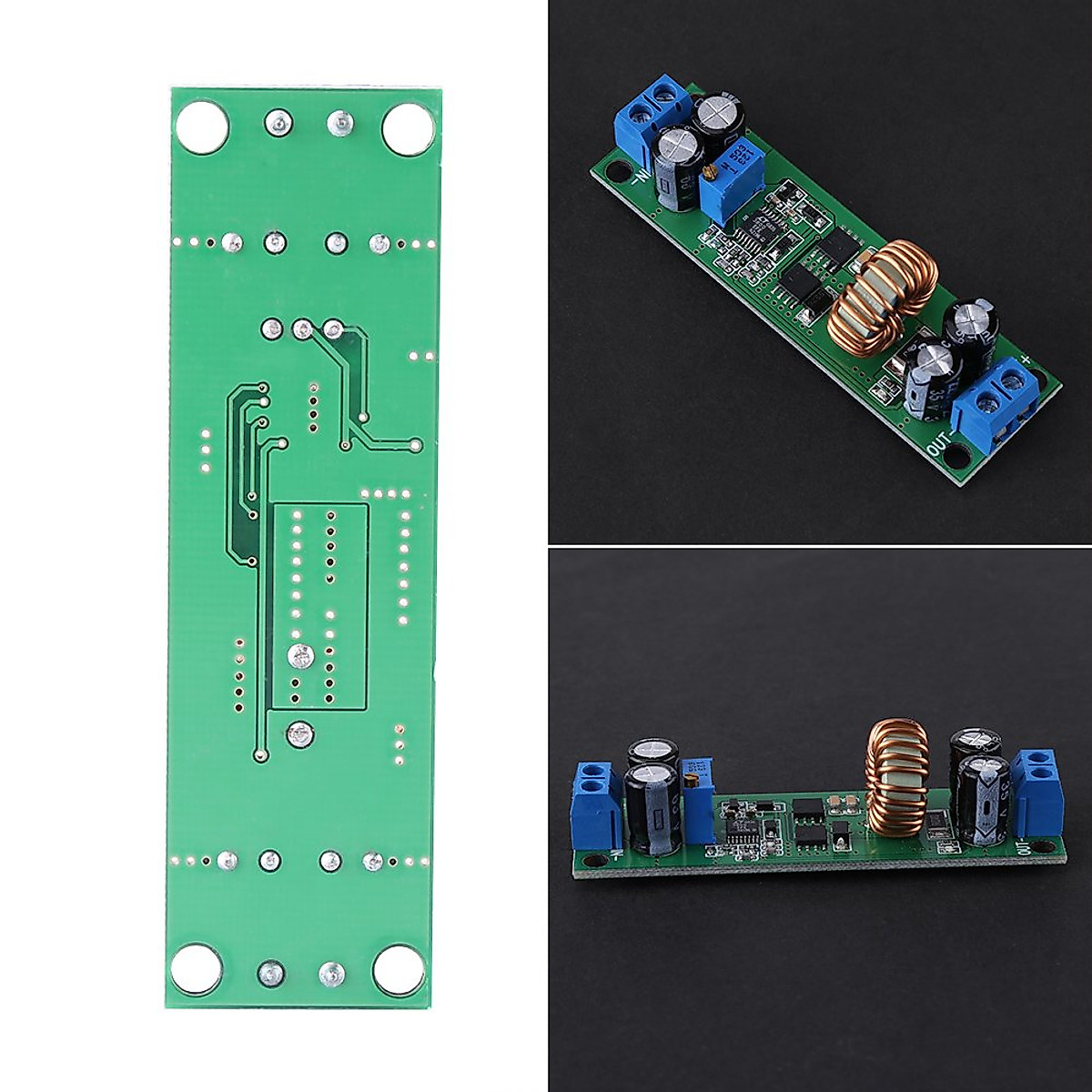 dc Converter Module,DC-DC Step Down Converter Adjustable Supply Module 6.5V-60V to 1.25-30V 10A